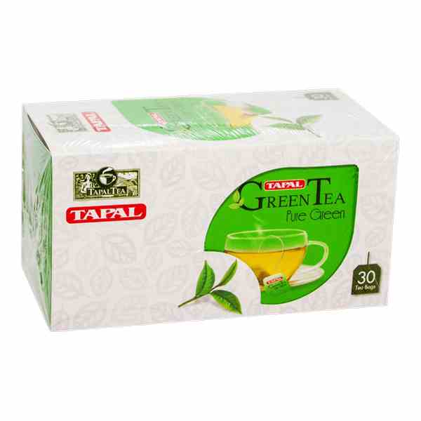 Tapal Pure Green Green Tea Bags 30-Pack