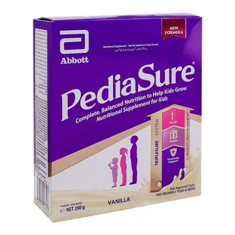 Pediasure Complete Vanilla Triple sure Powder, For Kids 3 Years & Abov