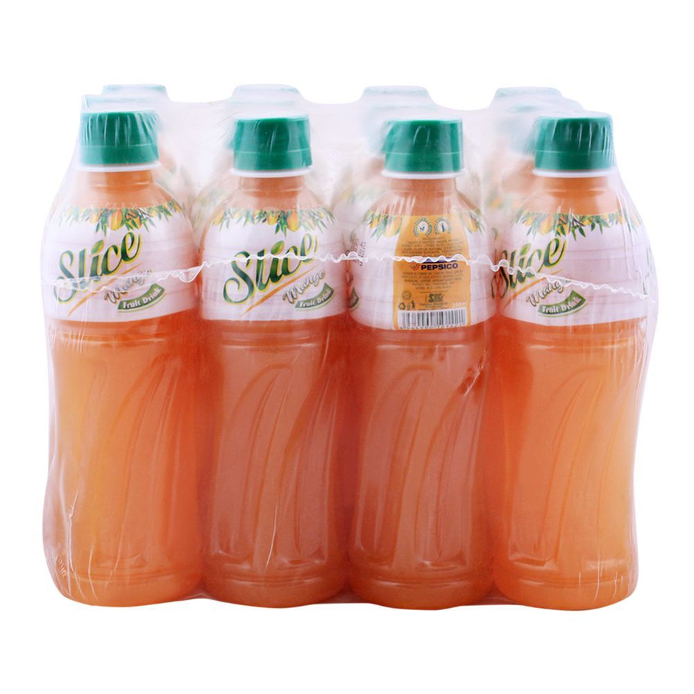 Slice Mango Juice 355ml Bottle 12 Pieces