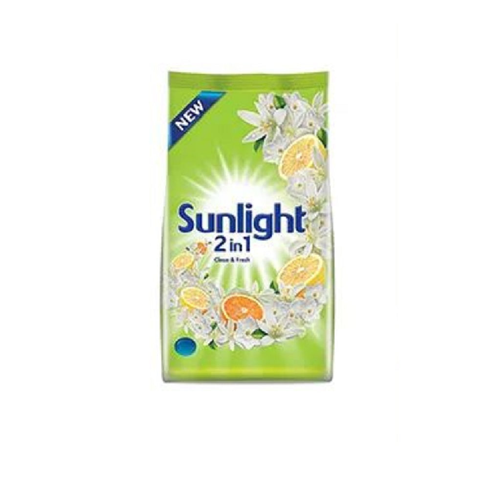 Sun Light 2-in-1 Clean & Fresh Lemon Washing Powder 800g