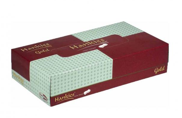 Hankies Gold Facial Tissue