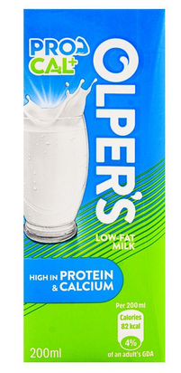 Olpers Pro Cal+ Low Fat Milk 200ml